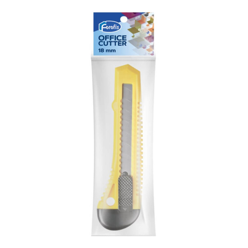 Sandėlio peilis FOROFIS, 18mm | Aštrus maketavimo peilis | AUTOPP